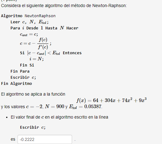 Solved Consider the following algorithm for the | Chegg.com