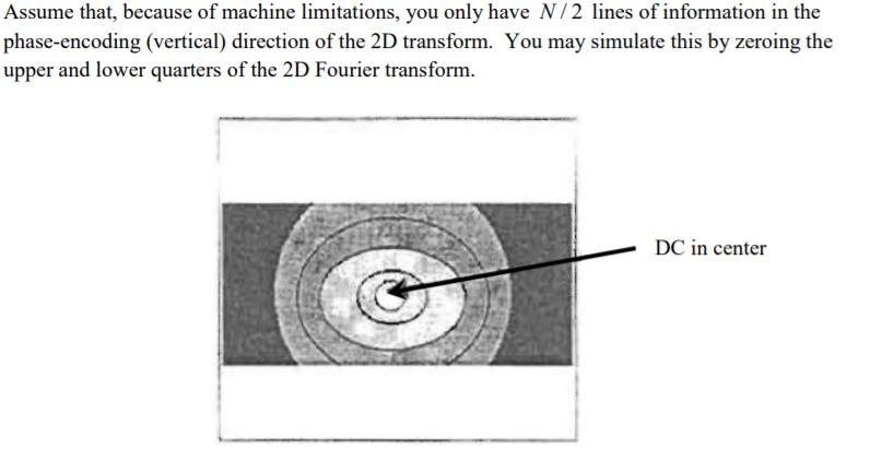 Solved Assume that, because of machine limitations, you only | Chegg.com