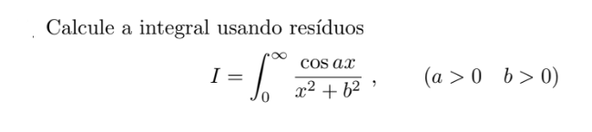 Solved Calculate the integral using residues | Chegg.com