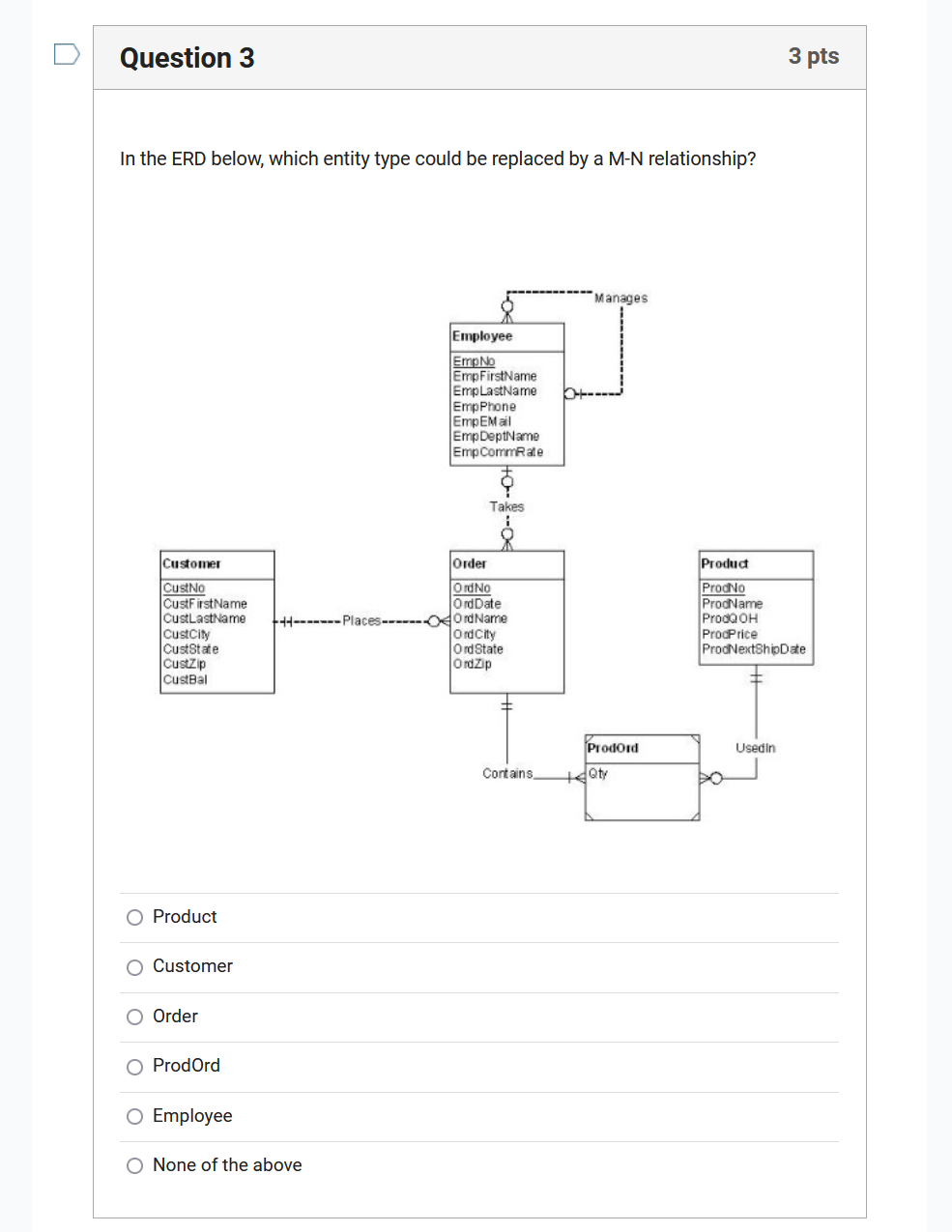 Solved In the ERD below, which entity type could be replaced | Chegg.com