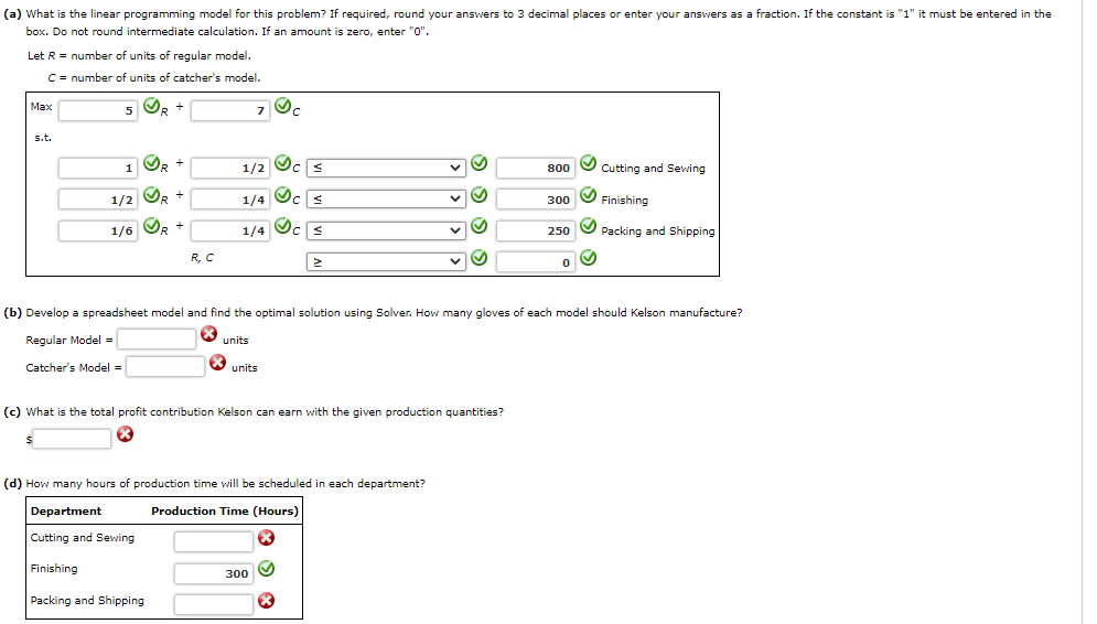 Solved Kelson Sporting Equipment, Inc., makes two different | Chegg.com
