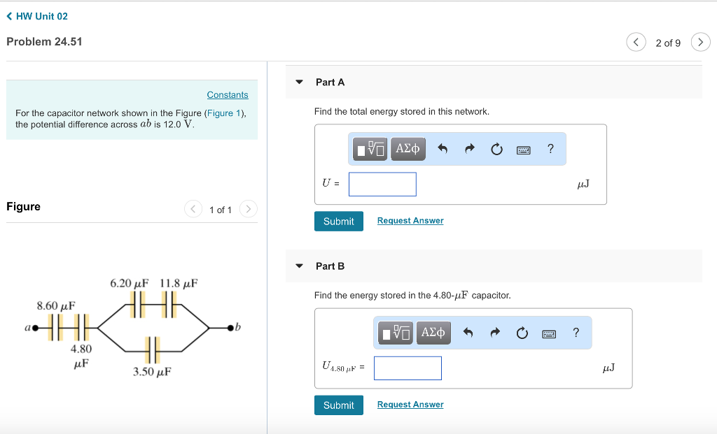 Solved KHW Unit 02 Problem 24.51 2 of 9 Part A onstants Find | Chegg.com Solved KHW Unit 02 Problem 24.51 2 of 9 Part A onstants Find | Chegg.com
