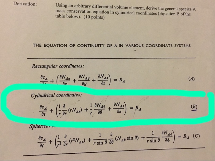 Solved Assume no reactive and steady state for equation b | Chegg.com