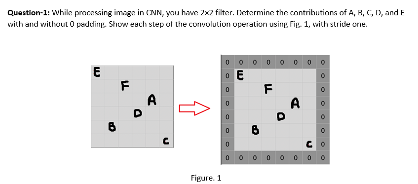 Solved Question-1: While processing image in CNN, you have | Chegg.com