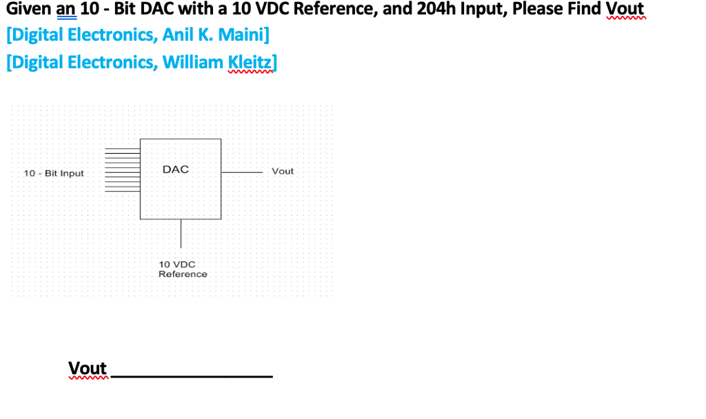 Solved a 12 vDC Reference, Please Given an 12 - Bit ADC with | Chegg.com