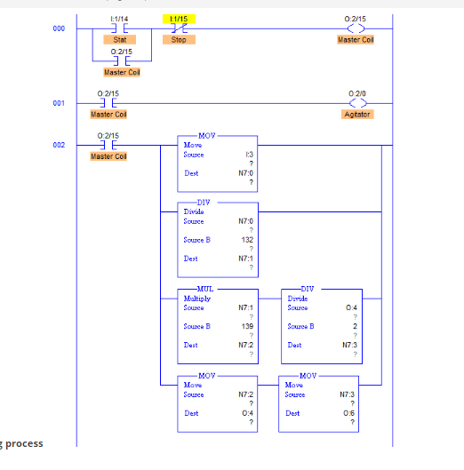 Solved \ Trnasform this ladder logic to structured text in | Chegg.com