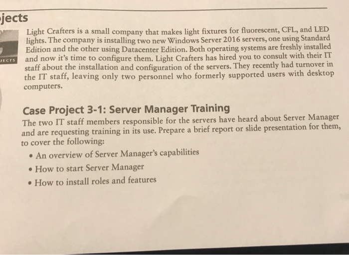 Solved Textbook- Hands-On Microsoft® Windows® Server 2016, | Chegg.com