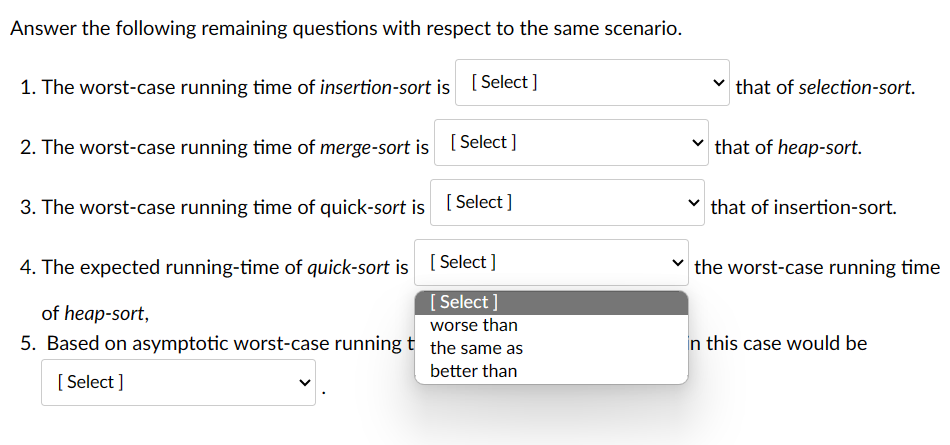 Solved Consider the problem of lexicographically ordering a | Chegg.com