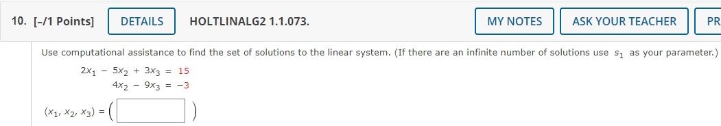 Solved Use computational assistance to find the set of | Chegg.com
