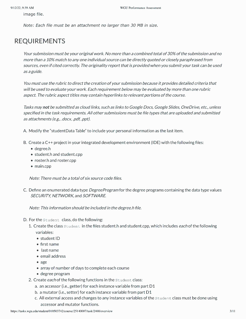Solved I'm working on a C++ project and my code is compiling | Chegg.com