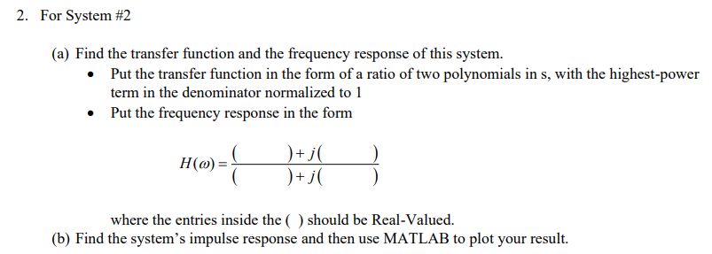 Solved System \#1 is the following RLC circuit: Svstem #2 | Chegg.com Solved System \#1 is the following RLC circuit: Svstem #2 | Chegg.com