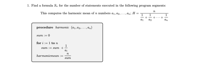 Solved Find a formula Sn for the number of | Chegg.com
