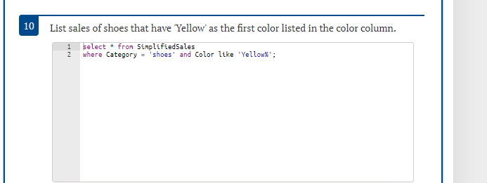 Solved or each information request below, formulate a single | Chegg.com