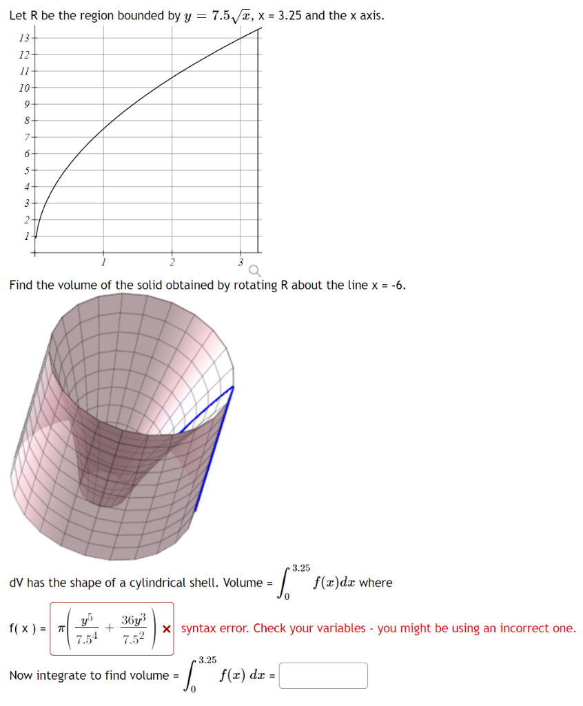 Solved PLEASE HELP!! CALCULUS 2 QUESTION I am not sure how | Chegg.com