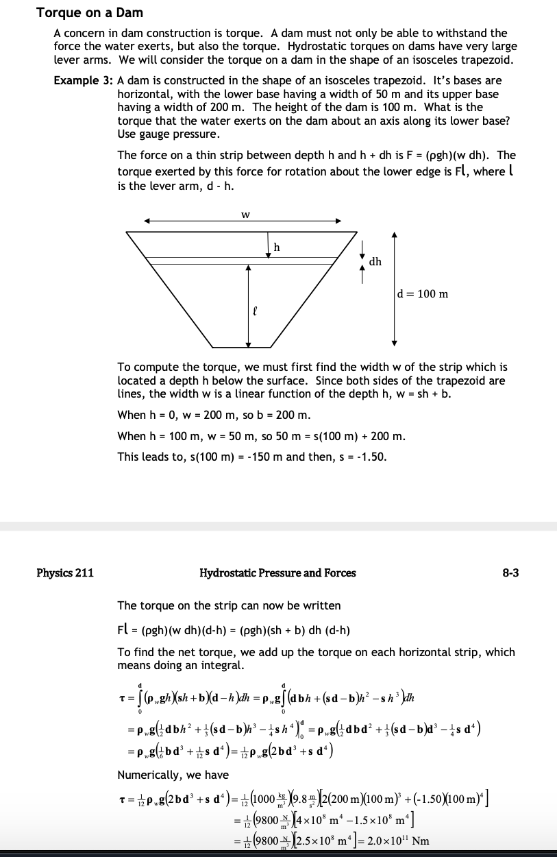 Solved 4. Consider a trough whose sides form half a | Chegg.com