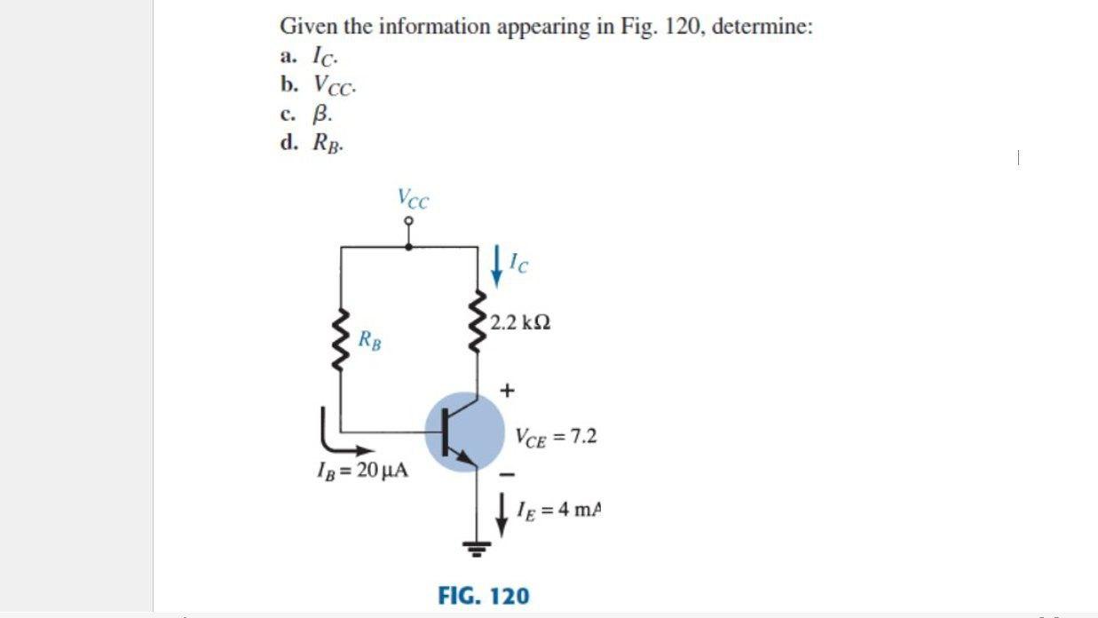 Solved Given the information appearing in Fig. 120, | Chegg.com