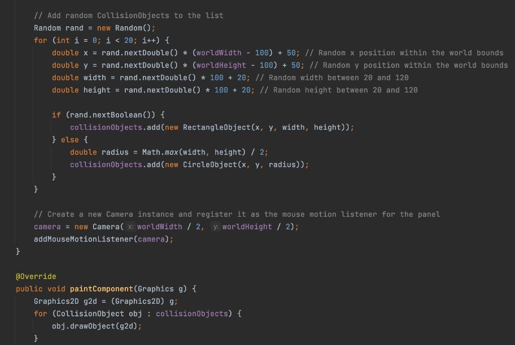 Solved Given this code I currently have for creating a | Chegg.com