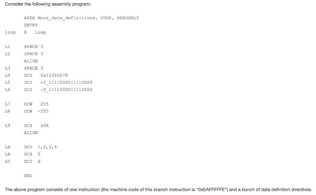 Solved The value of location 0x1A in hexadecimal without any | Chegg.com