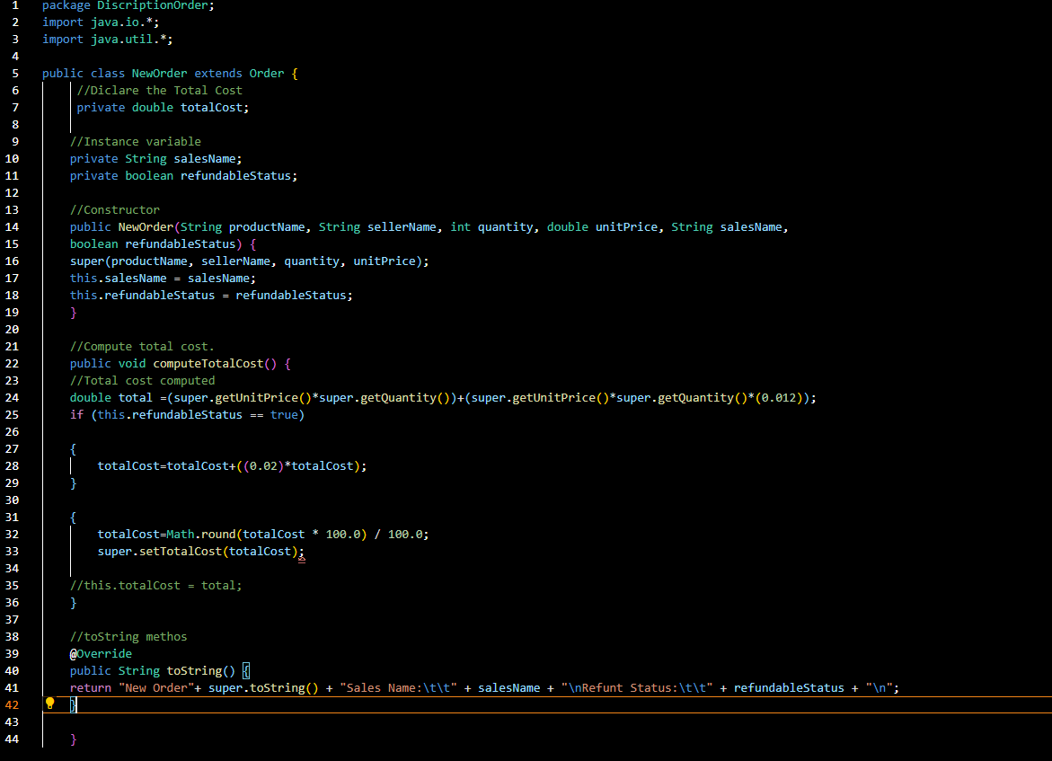 In this Java assignment, I needed to write a code | Chegg.com