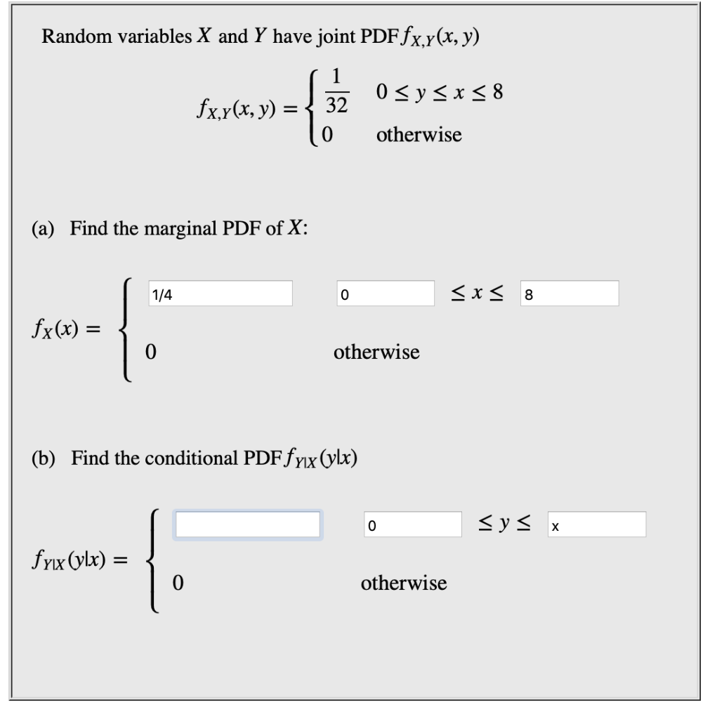 Solved Random variables X and Y have joint PDF fx.r(r, y) | Chegg.com