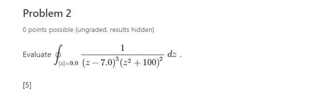 Solved Problem 2 O points possible (ungraded, results | Chegg.com