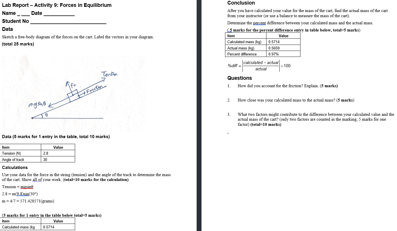 Solved Use a Force Sensor to measure the tension in a string | Chegg.com