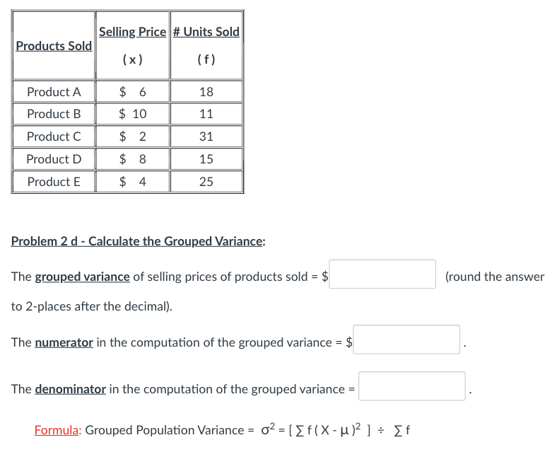 Solved Problem 2 c - Determine the Grouped Mode: The modal | Chegg.com
