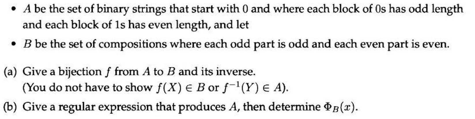 A be the set of binary strings that start with O | Chegg.com