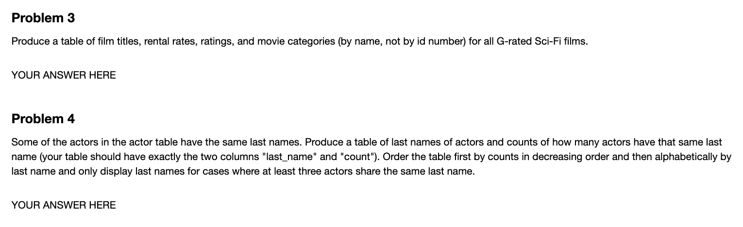 Solved In this assignment, we're continuing to work with the | Chegg.com