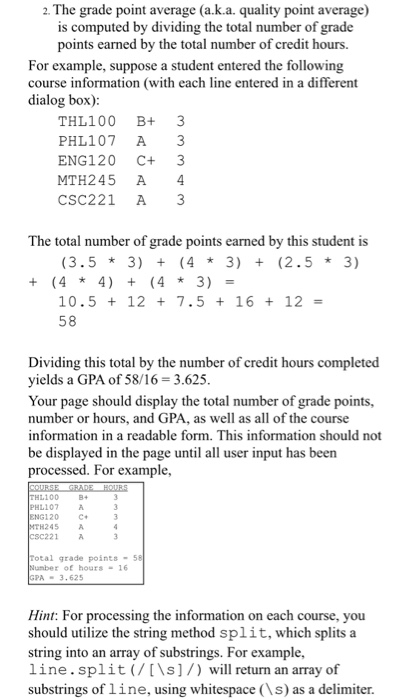 Solved CS 3520: Website Development Assignment 1: JavaScript | Chegg.com