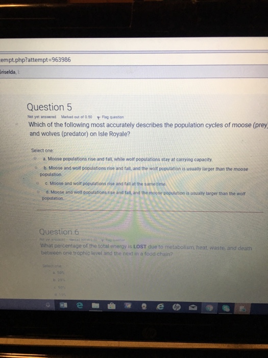 Solved empt.php?attempt 963986 riselda, b Question 5 Not yet | Chegg.com
