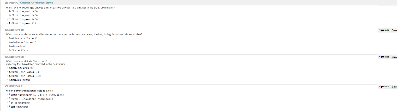 Solved QUESTION Question Completion Status: Which of the | Chegg.com