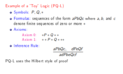 1.[20] The PQ−L logic (page 9 of Lecture Notes 5 and | Chegg.com