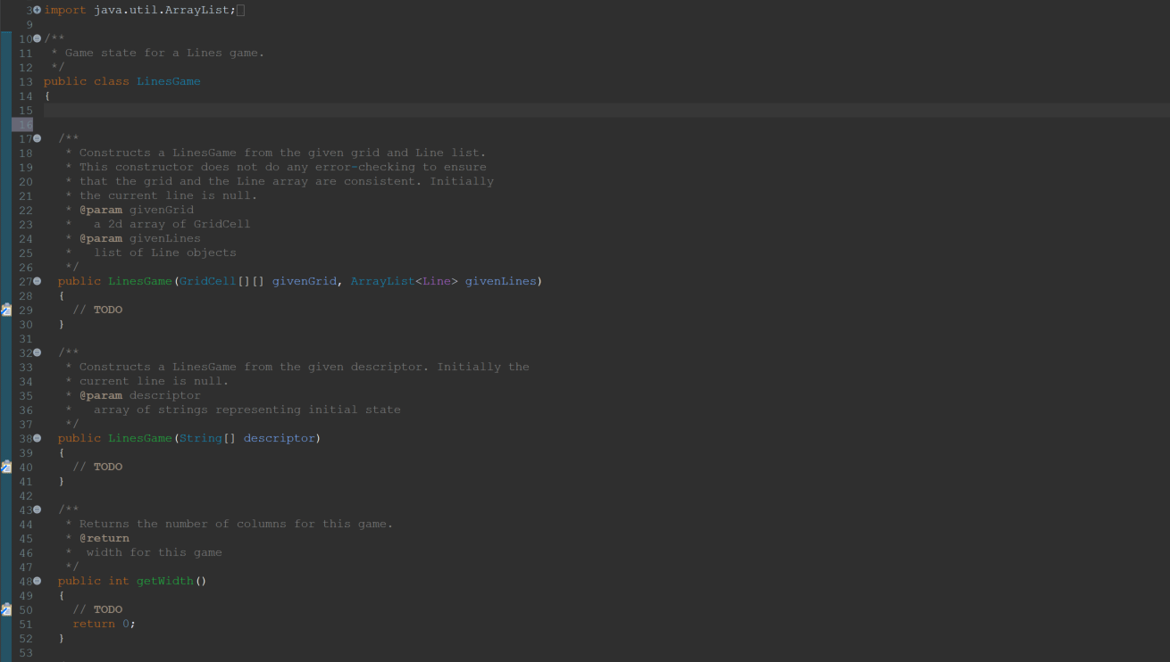 Due Today I Need Help Writing Java Code For 