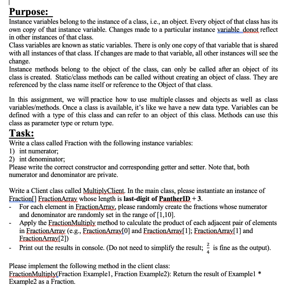 Solved Please comment the important lines in the .java file | Chegg.com