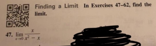 Solved 回Finding a Limit In Exercises 47-62, find the limit. | Chegg.com