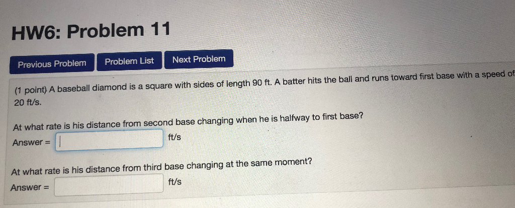 Solved HW6: Problem 11 Previous Problem Problem List Next | Chegg.com
