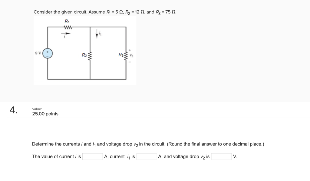 Solved Consider the given circuit. Assume R = 5.2, R2 = 12 , | Chegg.com