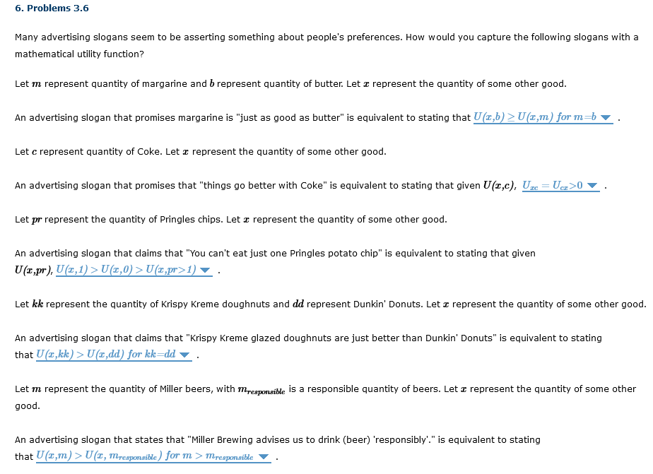 Solved Problems 3.6Many advertising slogans seem to be | Chegg.com