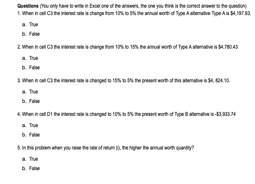 Solved 1. Have available the Microsoft Excel software | Chegg.com