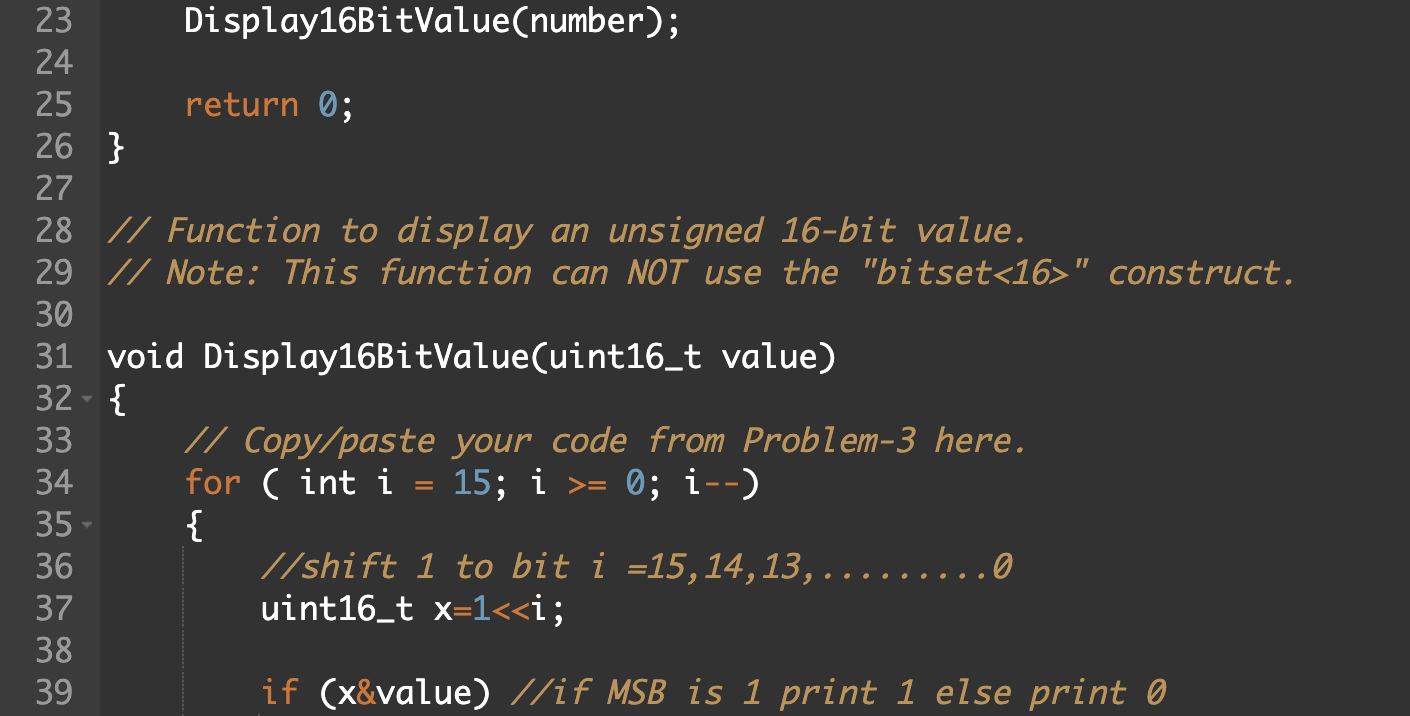 Solved 4 #include 5 using namespace std; 6 7 // Prototype | Chegg.com