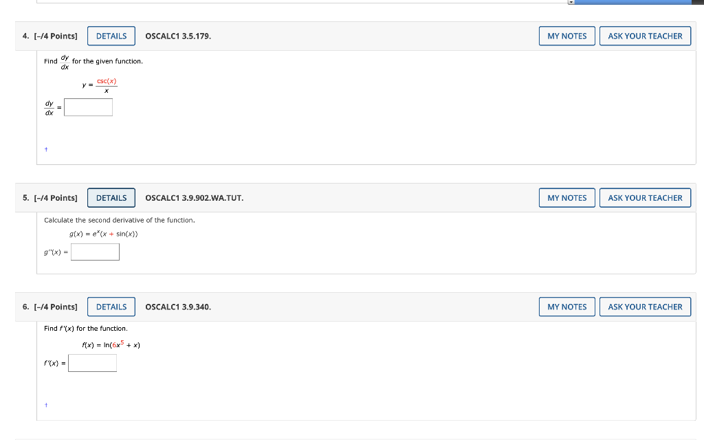 Solved 4. (-14 Points] DETAILS OSCALC1 3.5.179. MY NOTES ASK | Chegg.com