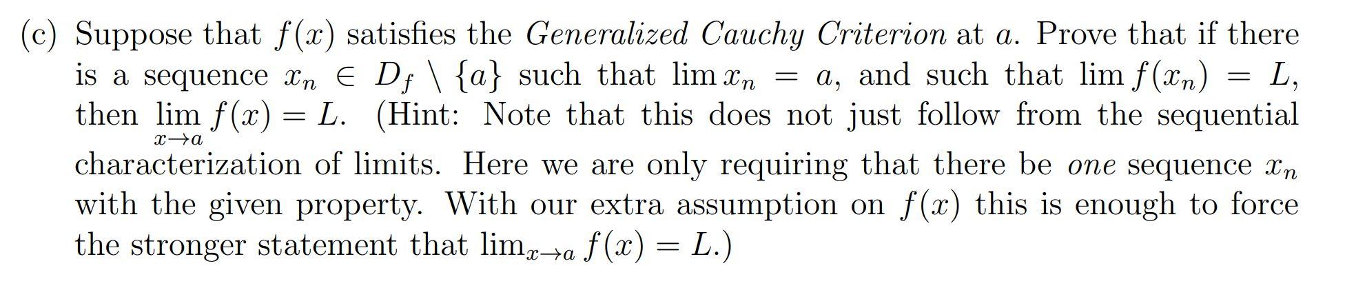 Solved 4. Let f(x) be a function with domain Df and let a be | Chegg.com