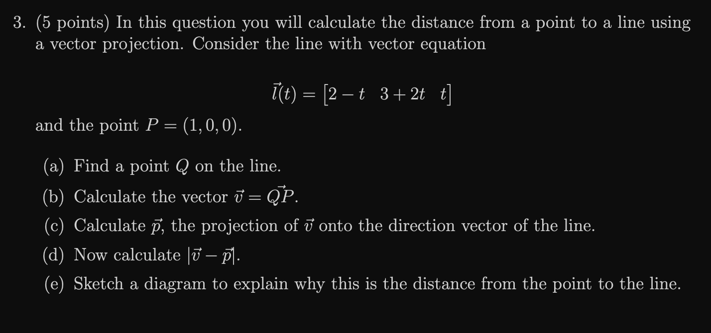 Solved 3. (5 points) In this question you will calculate the | Chegg.com
