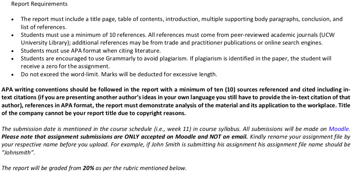 Solved Due: December 3, 2022@ 11:59PST Prepare a 1500-word | Chegg.com