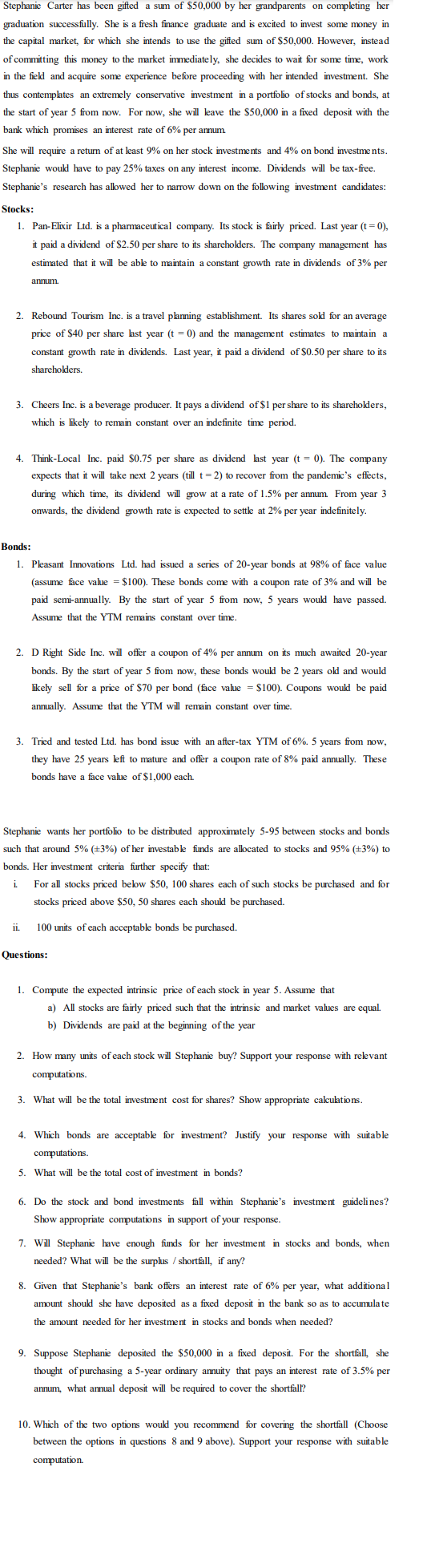 2. D Right Side Inc. will offer a coupon of 4% per | Chegg.com