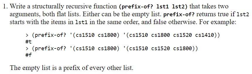 Solved Write a RACKET CODE and attach a SNAPSHOT of the | Chegg.com