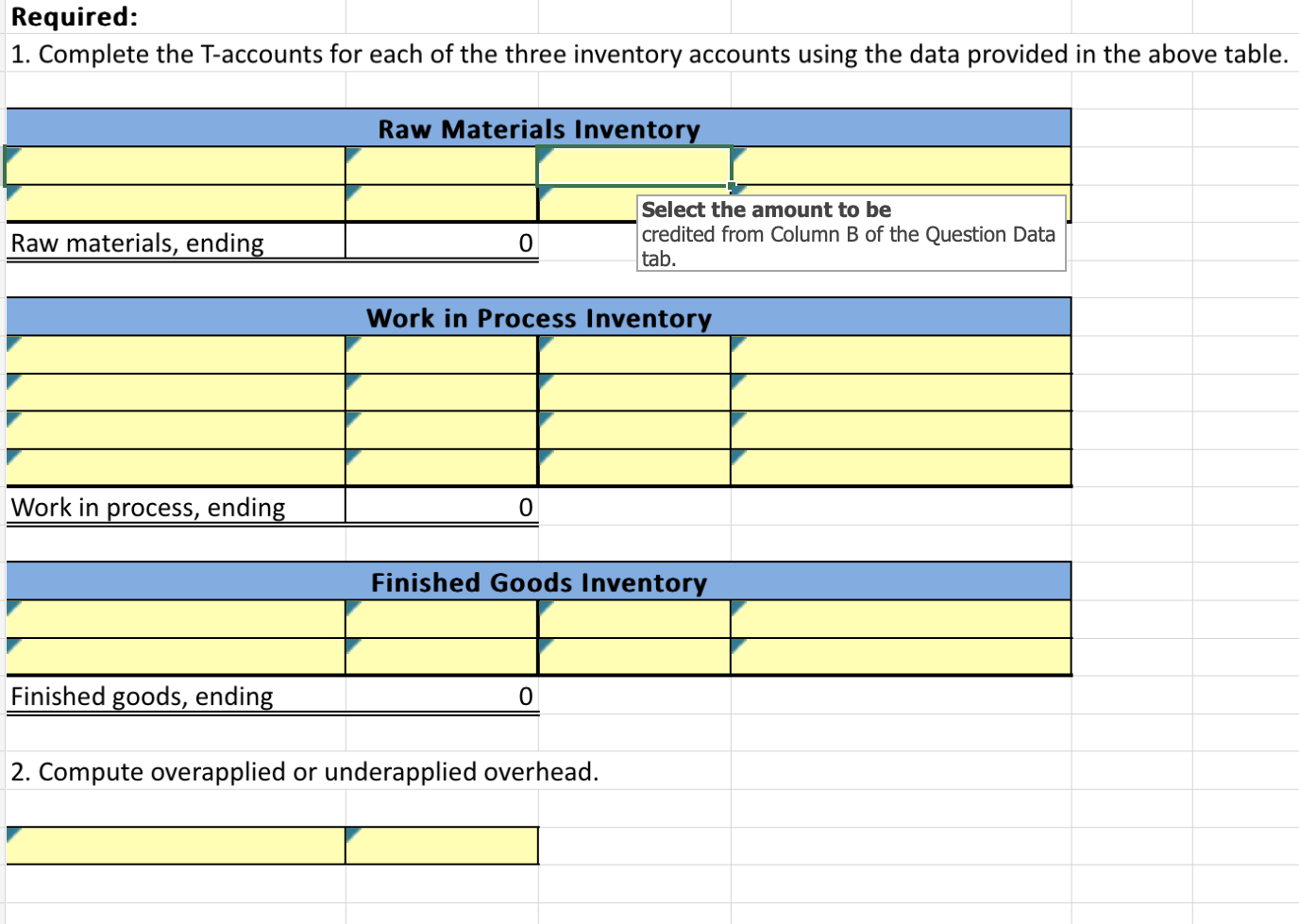 Solved "The following information is available for a custom | Chegg.com