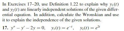 Solved In Exercises 17-20, use Definition 1.22 to explain | Chegg.com