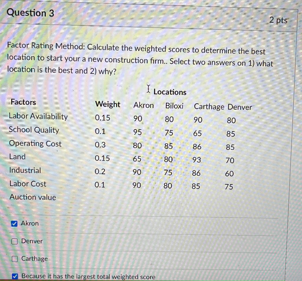 Solved The other option for the second bard of the questions | Chegg.com